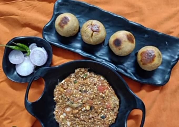 Litti chokha in pressure cooker(bihari style) Recipe by Chef Tripti ...