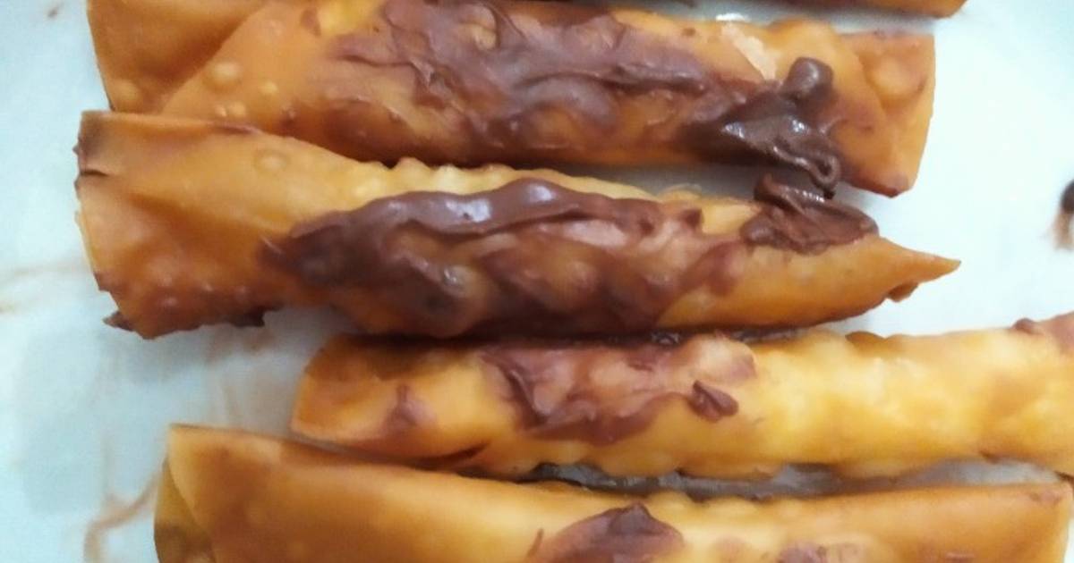 Resep Stik pangsit keju aroma oleh ria okta - Cookpad