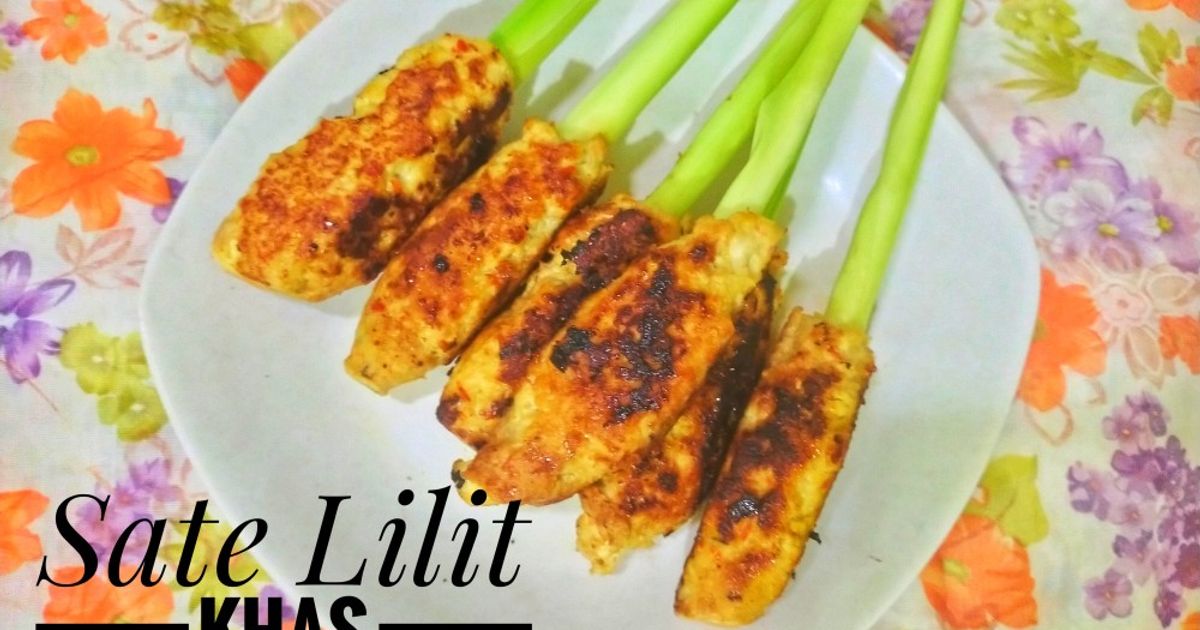 Resep Sate Lilit khas Bali gurih dan mudah dibuat