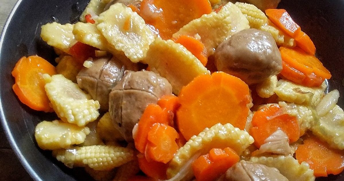 Resep Tumis Wortel Putren Bakso oleh Dapur Luthfi - Cookpad