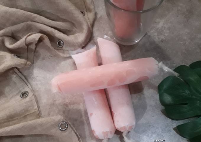 Resep Es mambo(pepaya dan jambu) oleh Ani Brilian - Cookpad