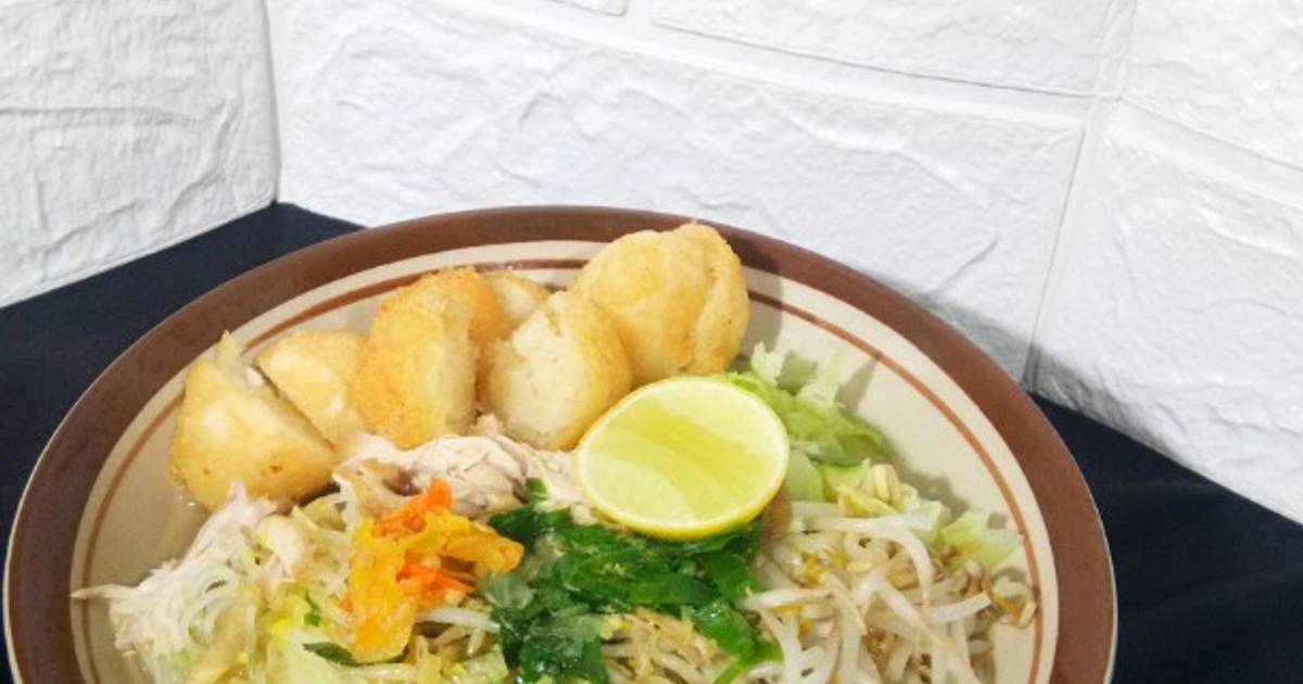 Resep Soto lenthok Wonosari Gunungkidul oleh Wulan Septiana - Cookpad