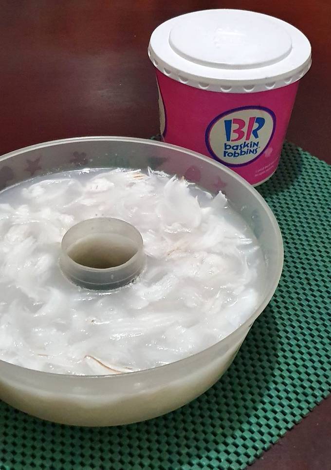 Resep Puding Kelapa Muda Rendah Kalori oleh Woro Hapsari - Cookpad