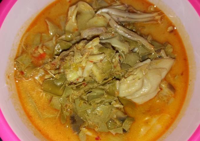 Resep Gulai Jantung pisang dan petai china muda oleh Resep Dapur Rasa ...