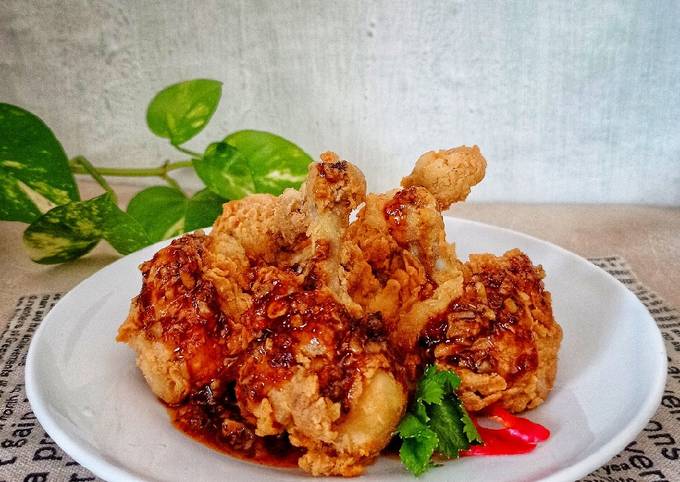 Resep Chicken Drumstick Manis Pedas oleh Mama Nia - Cookpad