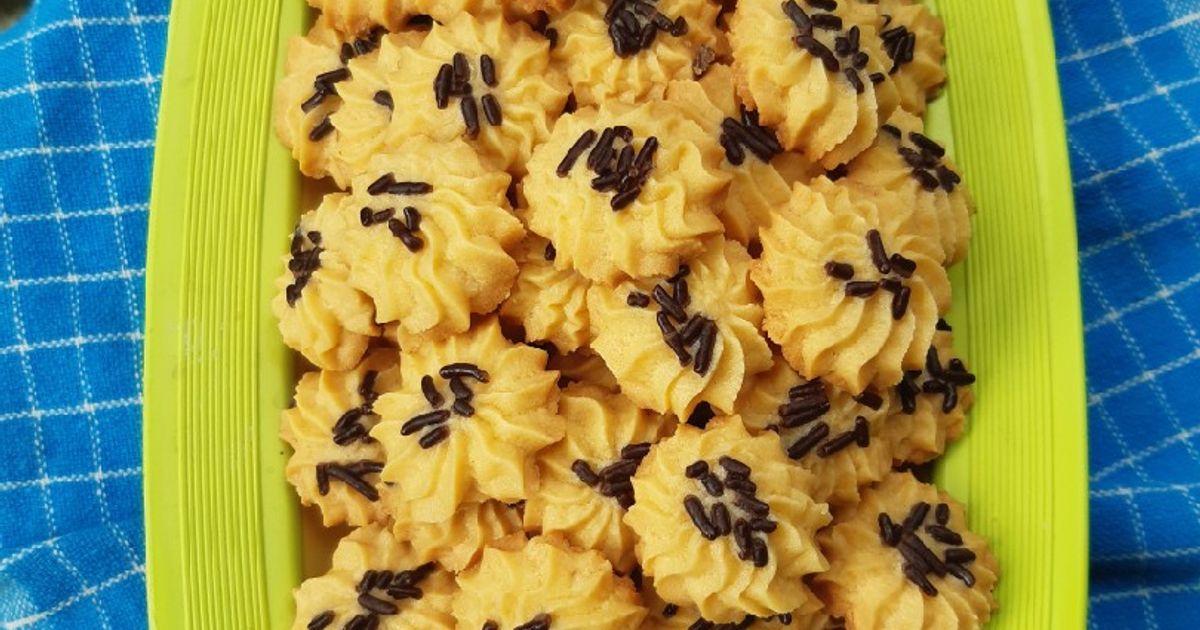 Resep Kue Semprit Mawar oleh Ermina Mukti - Cookpad