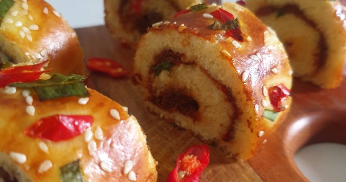 Resep Beef Floss Roll (Roti Gulung Abon) oleh Setya Rini - Cookpad