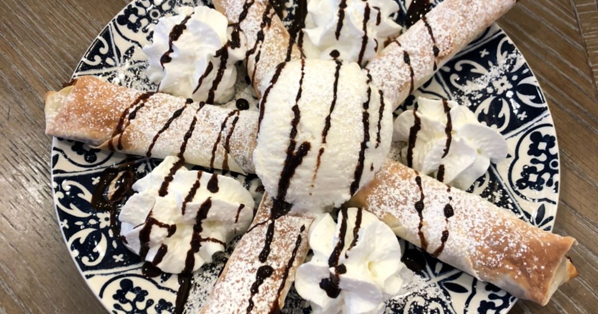 Nutella Banana Peanut Butter Spring Rolls Recipe By The Road Less Devoured