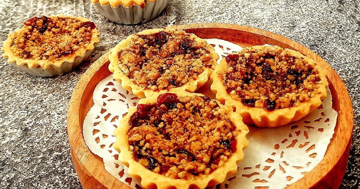 Resep Banana Pie Crumble (Pai Pisang Cavendish) oleh Via Vie (Dapur ...