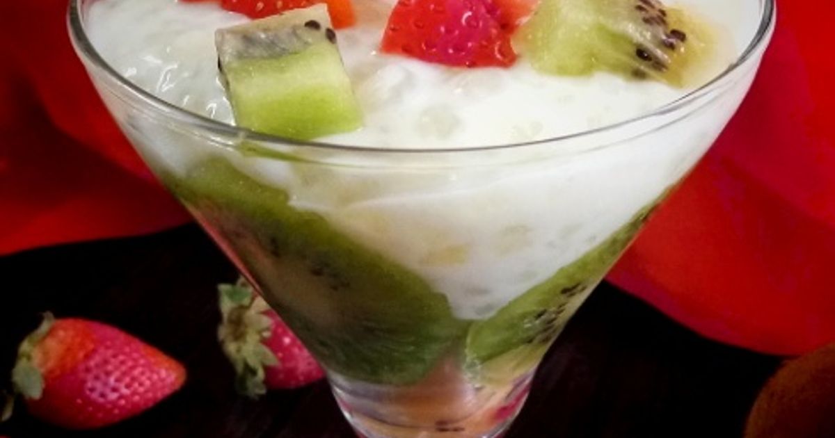 Sago Fruit Delight Recipe by Leena Mehta - Cookpad