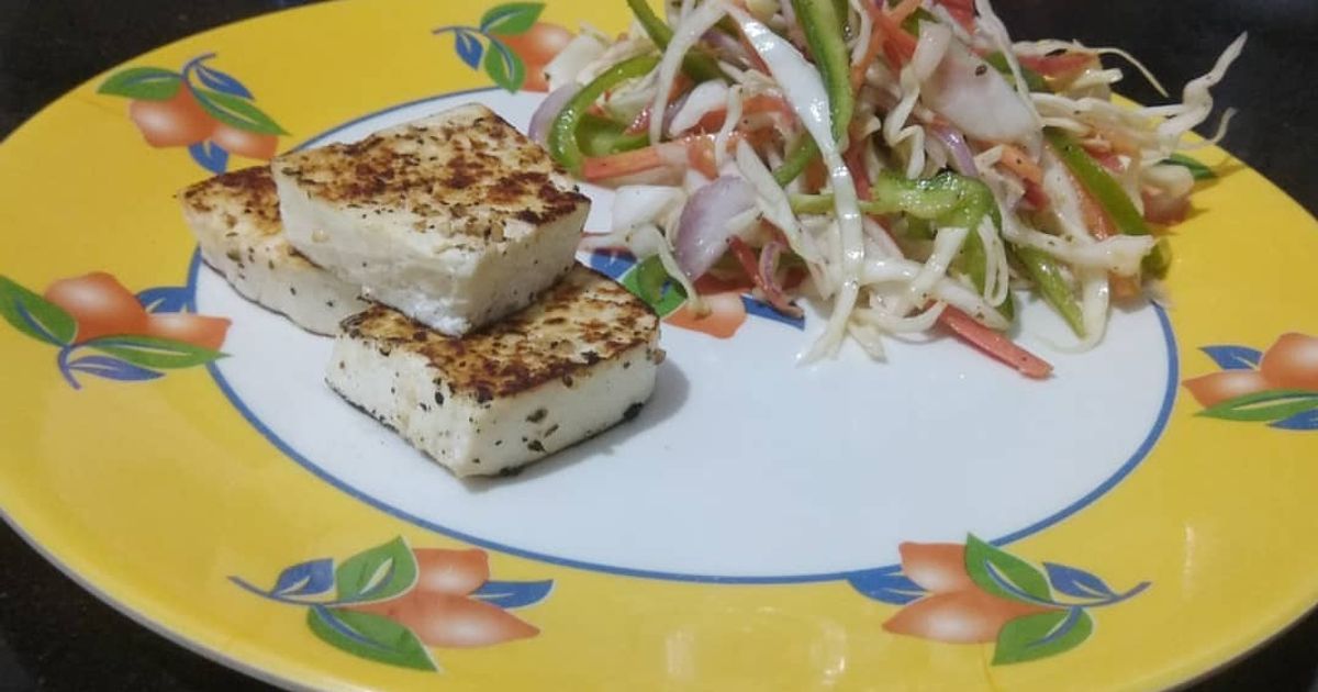 Grilled Panner Recipe by Anuradha kulkarni - Cookpad