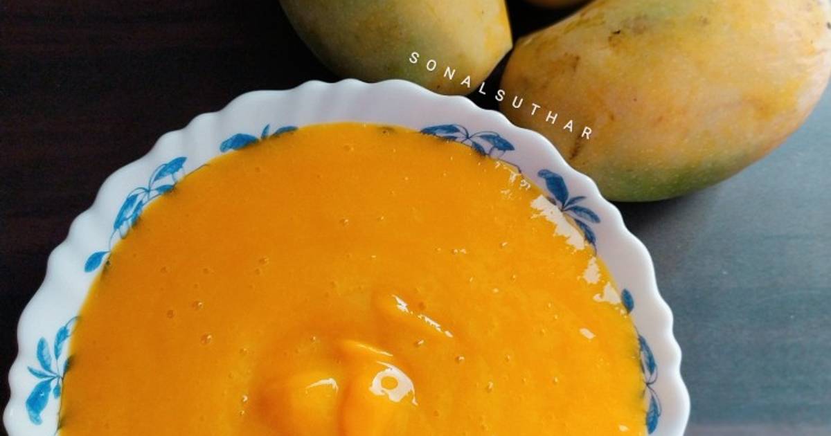 Aam Ras Recipe by Sonal Gaurav Suthar - Cookpad