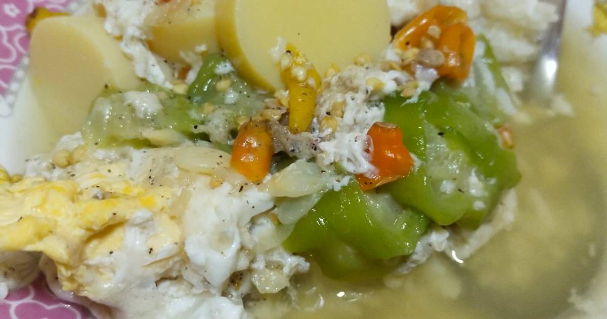 Resep Sup Oyong simple oleh Tina Ellya Ikavatin - Cookpad