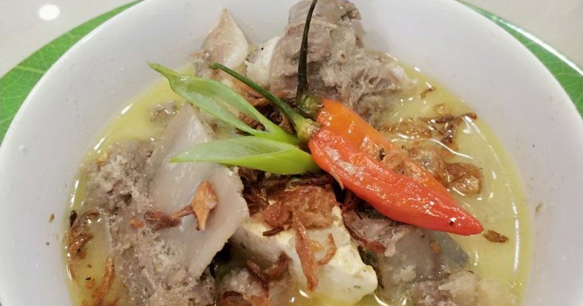 Resep Opor Daging Iga Khas Tegal oleh cipto anggoro - Cookpad