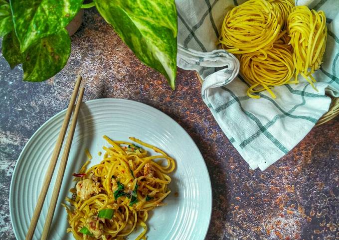 Resipi Mee sanggul goreng oleh Noraini Hamid - Cookpad