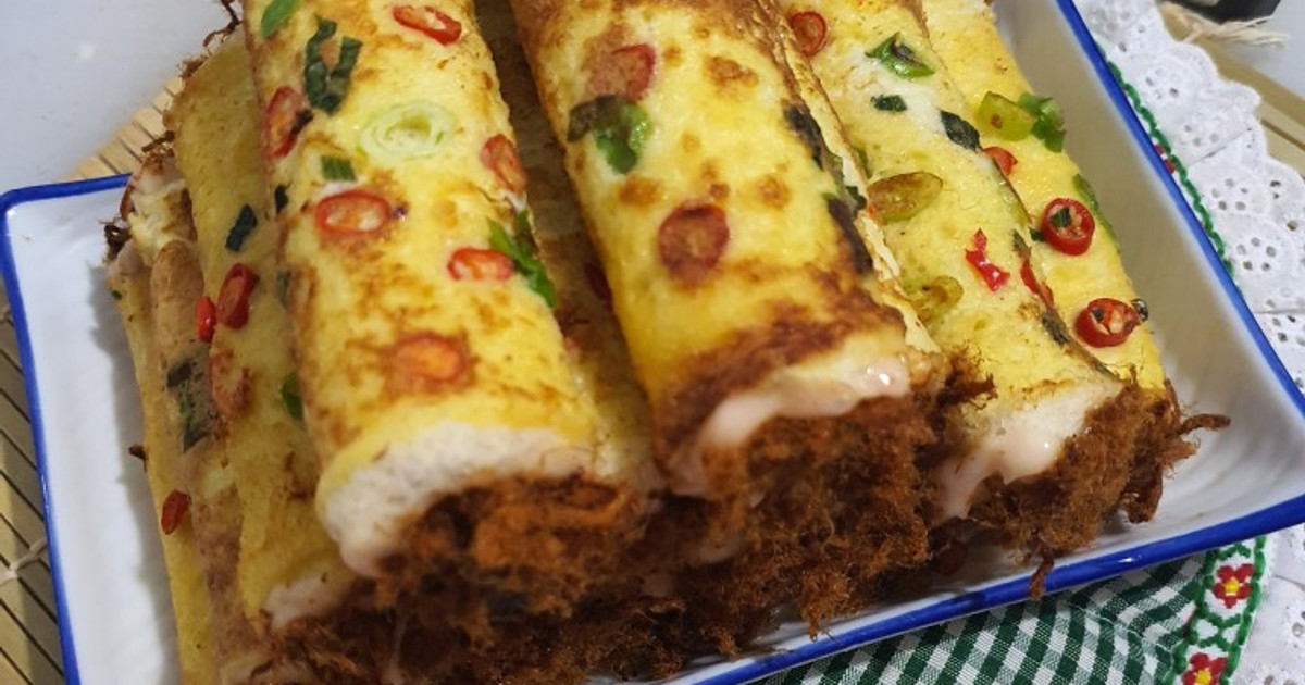 Resep Roti Abon Roll Ala Fe oleh CIA Febri - Cookpad