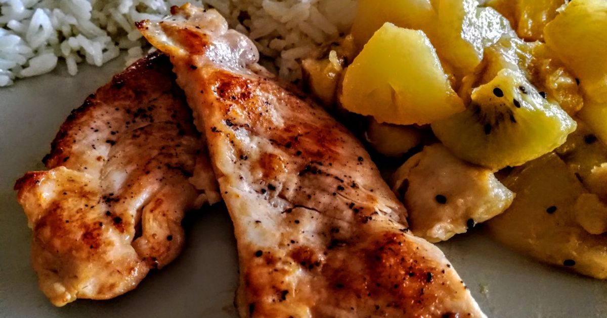 Trópusi Serpenyős Csirkemell | Gergye Rita receptje - Cookpad receptek