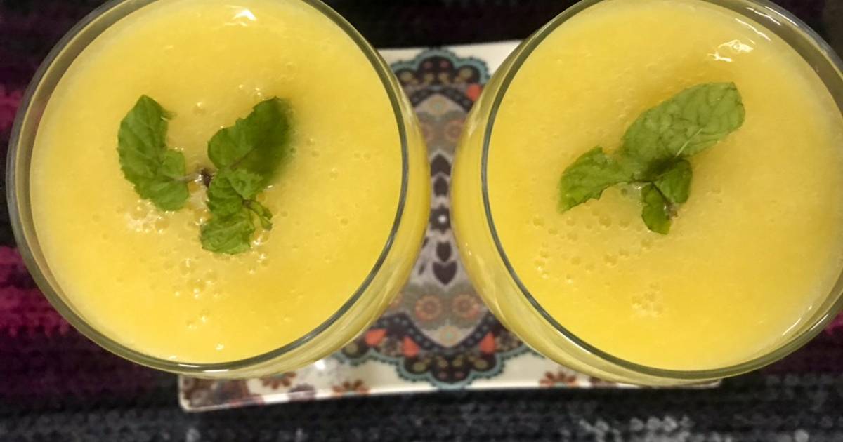 Mango Squash Recipe by MrsRiasat Ali - Cookpad