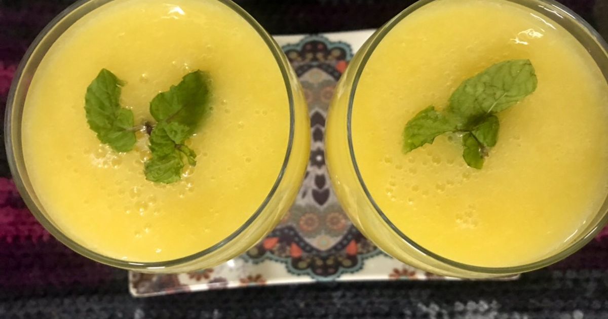 Mango Squash Recipe by MrsRiasat Ali - Cookpad