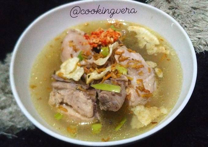 Resep Sop Ayam Pak Min Klaten oleh Cooking Vera - Cookpad