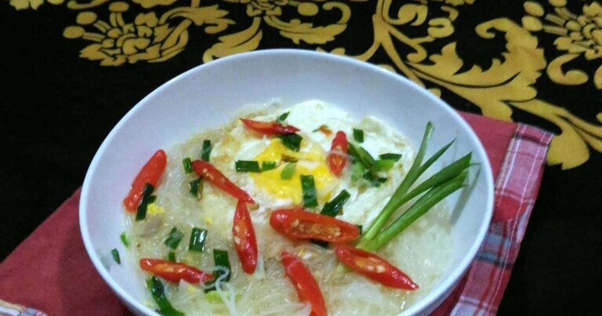 Resep Telur Mata Sapi Bakuah Bihun Khas Minang oleh Pawon Ndeso Artikah ...