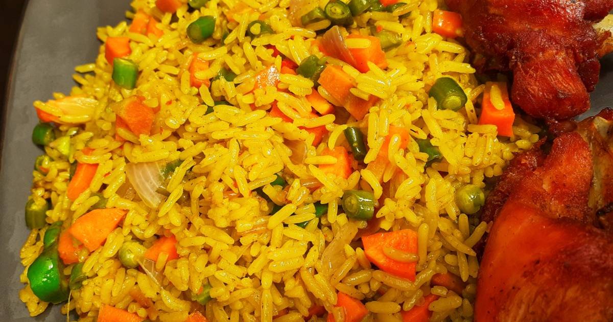 Fried rice girki daga Rukaiyatu rimi(rukky's kitchen - Cookpad