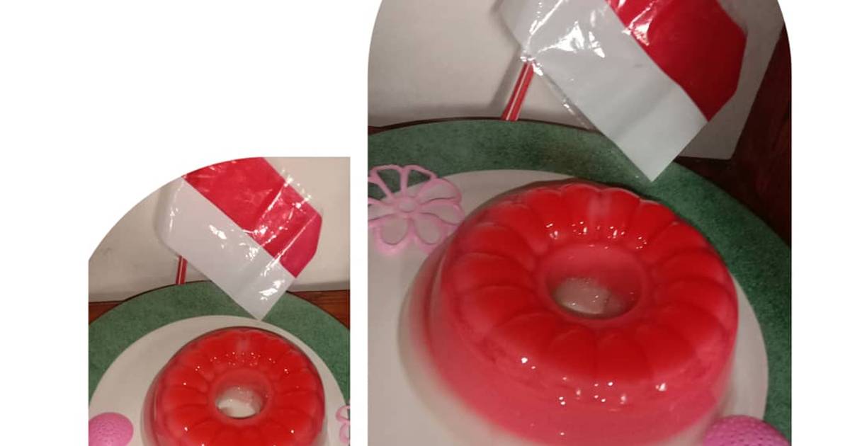 Resep Puding merah putih oleh Anik Ummu ayyub - Cookpad