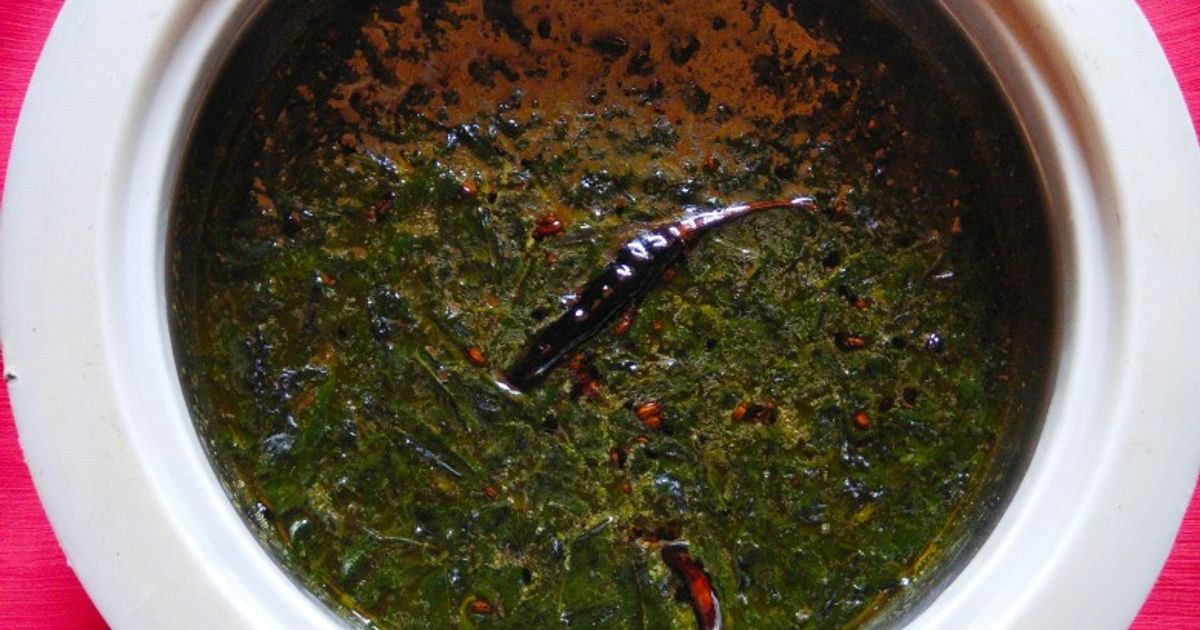 Paat Saag Jhol (Soup Of Jute Leaves) Recipe by PURBITA MONDAL - Cookpad
