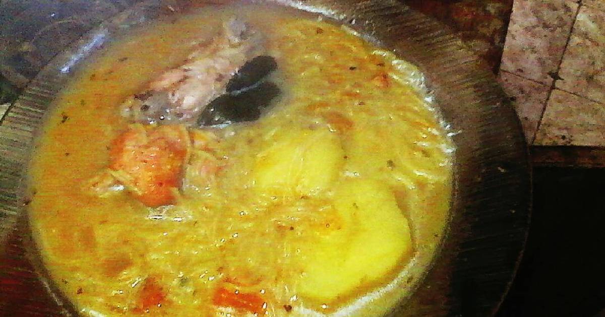 Caldito de pollo Receta de Betha Vill- Cookpad