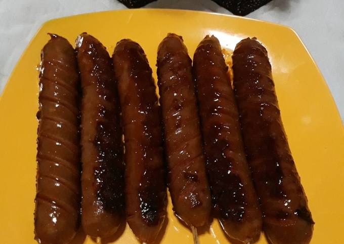 Resep Sosis jumbo bakar oleh rrrsuryaaaa - Cookpad