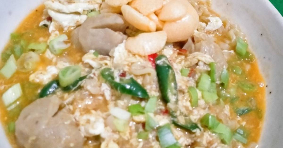 115 resep seblak mie nyemek pedas enak dan mudah - Cookpad