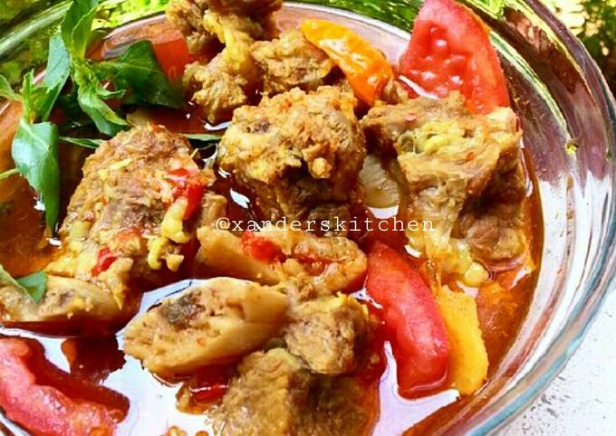 Resep PINDANG IGA PALEMBANG oleh Xander's Kitchen - Cookpad