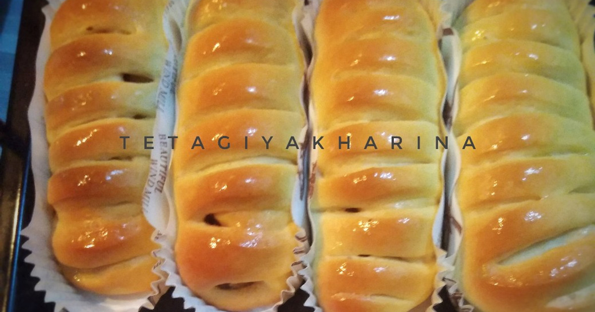 Resep Roti Isi Pisang (Tanpa Whipped Cream) oleh Teta Giya Kharina ...