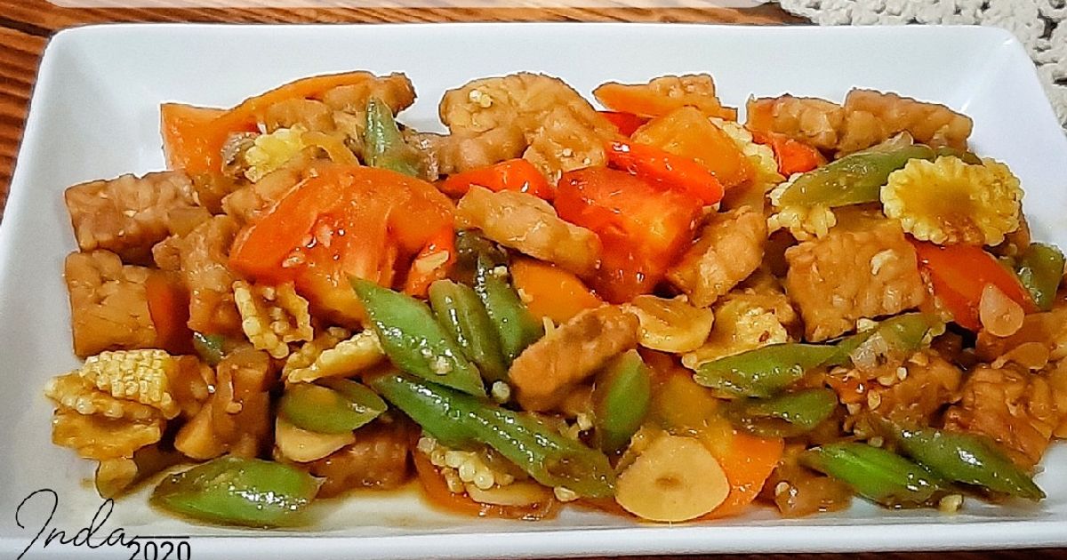 Resep Oseng Tempe Sayur oleh Dapoer Oznon (Linda) - Cookpad