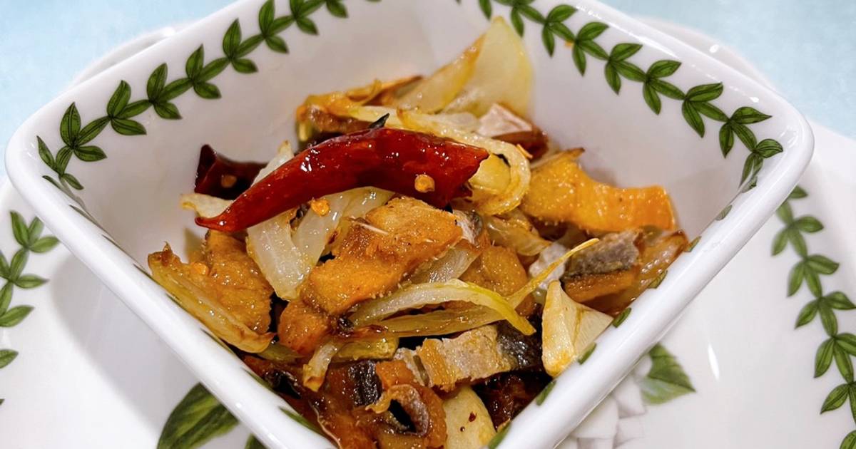 Resipi 👩‍🍳Ikan Malong Masin Goreng Cili Kering oleh Mahadiah - Cookpad
