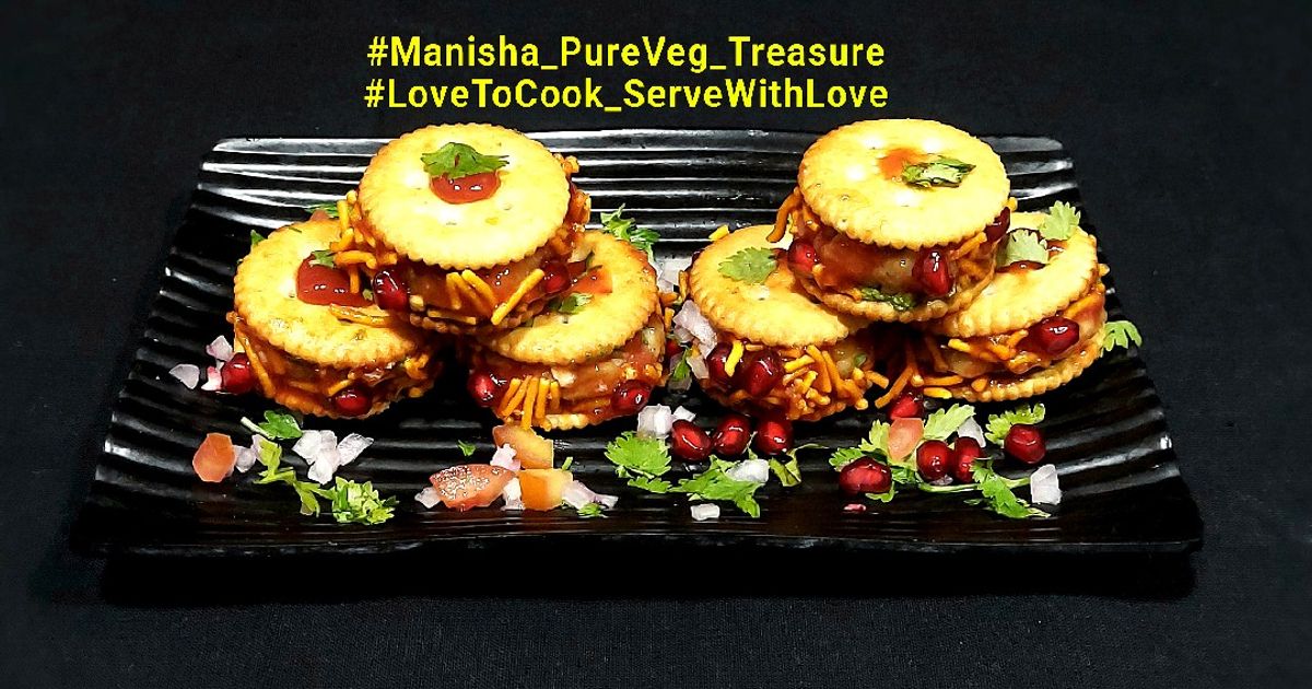 Monaco Biscuit Sandwich Recipe by Manisha Sampat - Cookpad