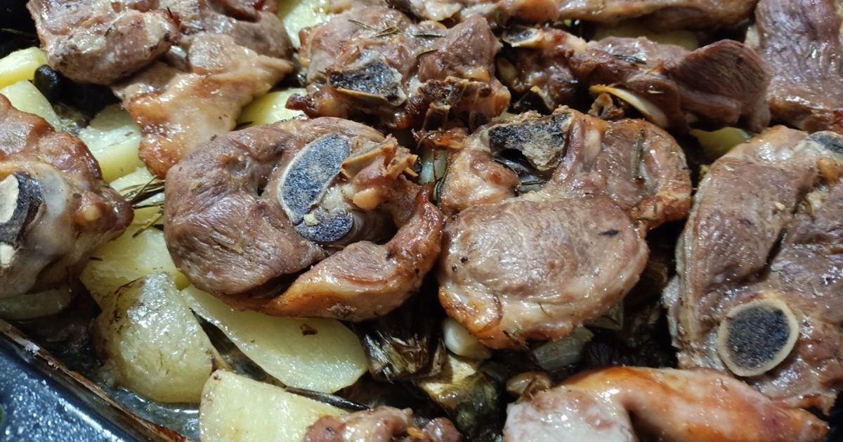 Ricetta Arrosto Di Agnello Con Patate E Carciofi di Mary's_cooking ...