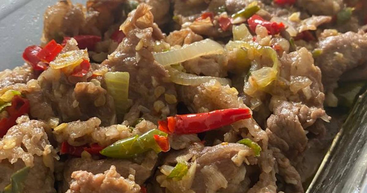 Resep Beef slice spicy simple oleh SN Ardilla - Cookpad