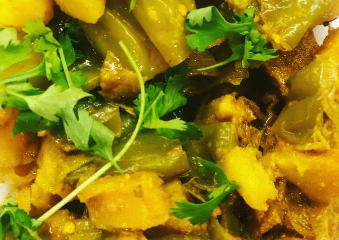 Chilli Pepper Potato Masala Recipe by rama - Cookpad