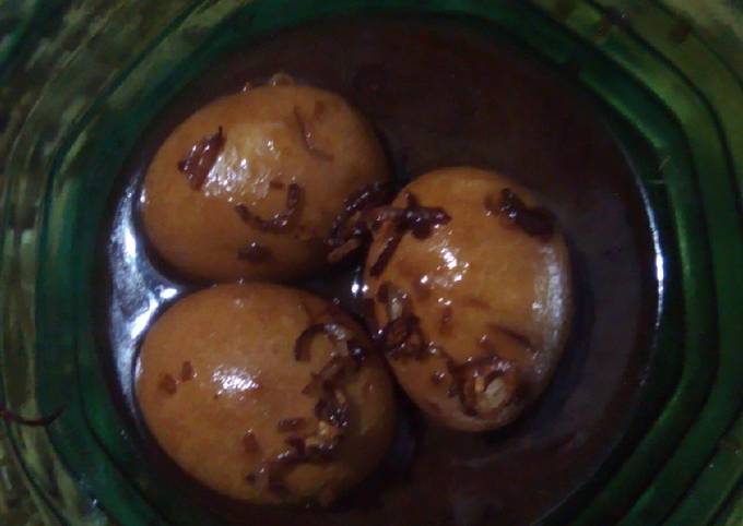 Resep Telur kecap oleh Sandrina Rosi - Cookpad