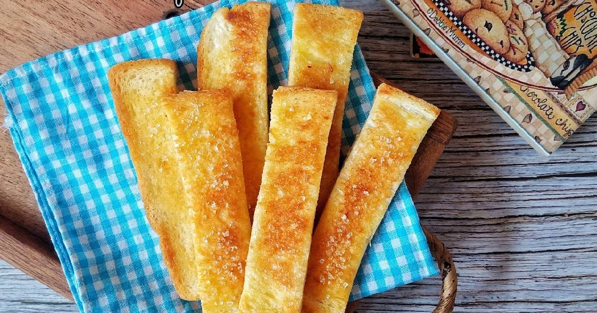 Resep Bagelen Roti Tawar (tanpa oven, pakai teflon saja) oleh Prita ...