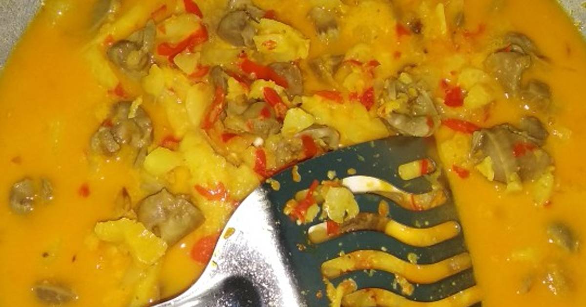 Resep Gulai Rempelo Ati Nanas oleh Iva Tri Wulandari - Cookpad