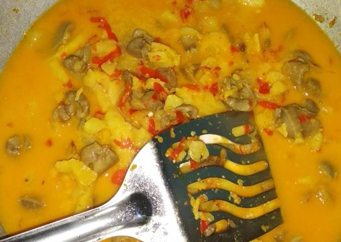 Resep Gulai Rempelo Ati Nanas oleh Iva Tri Wulandari - Cookpad