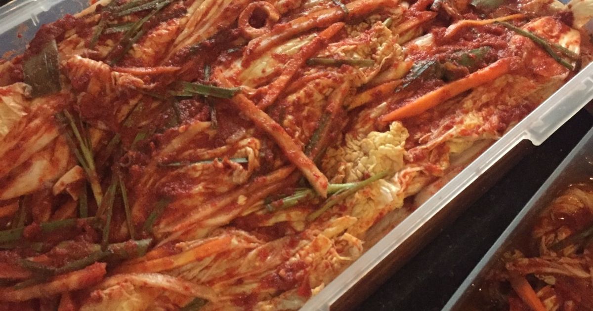 Resep Kimchi Bucket W/ Cumi Asin oleh Firda@home - Cookpad
