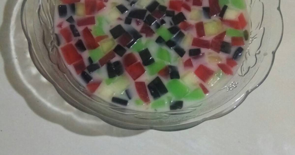 Resep Es Jelly Susu oleh Lasmiana wati - Cookpad