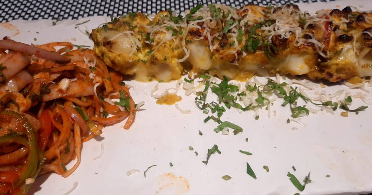 Paneer Cheese kabab Recipe by Dolly Kachhwani - Cookpad