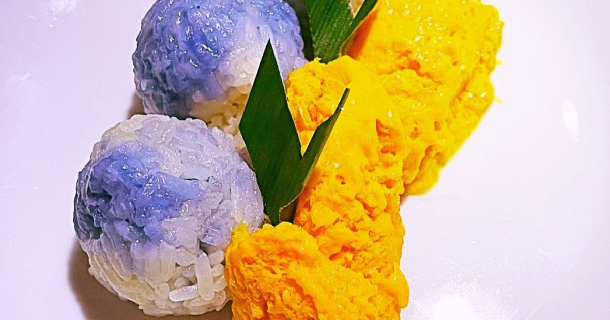 Resep ketan mangga es rumahan enak dan mudah - Cookpad