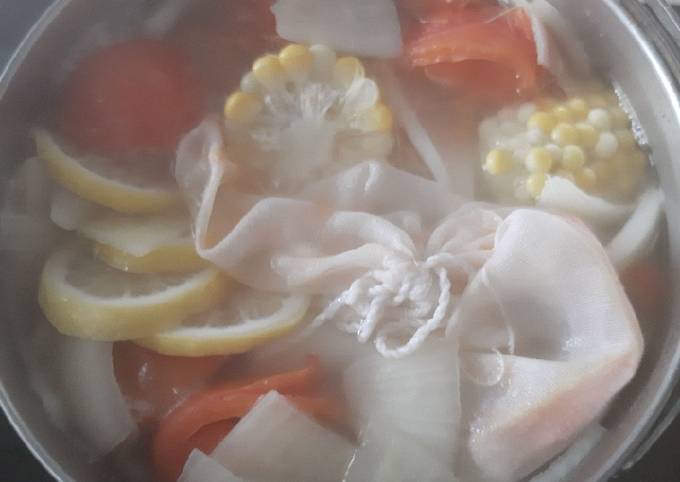 Resep Lemon fish soup oleh Alkausar Pratama - Cookpad