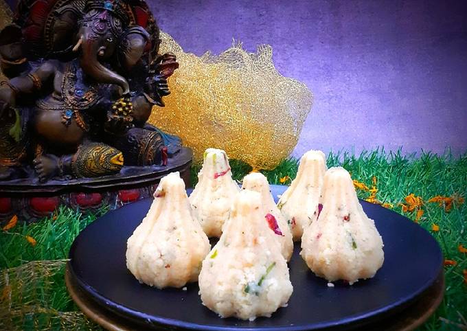 Rasmalai modak Recipe by Neha Dua - Cookpad