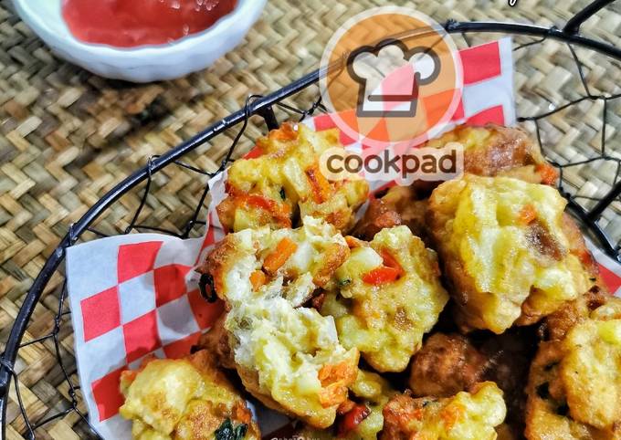 Resipi Cucur roti berkentang oleh Asz Haniey - Cookpad